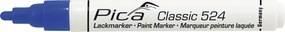 Pica Marker Pica | Classic 524 lakový popisovač 2–4 mm – kontrastní značení Barva: modrá