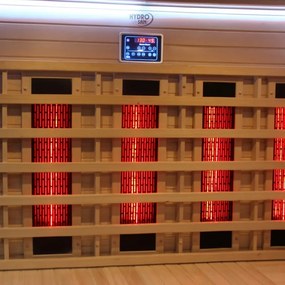 BPS-koupelny Kombinovaná sauna 2v1  - Infrasauna + finská sauna 200x200, 5-6 osob