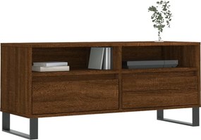 vidaXL TV skříňka 100 x 34,5 x 44,5 cm kompozitní dřevo [831245] Barva: šedá sonoma