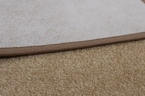 Vopi, Kusový koberec Eton béžový 70, 80x150, béžová, obývací pokoj