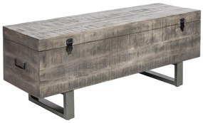 Konferenční stolek - truhla Unity Loft 115 cm šedé mango