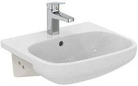 Ideal Standard i.Life A Polozápustné umyvadlo 50 cm s otvorem, bílá T451701