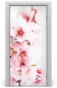Fototapeta samolepící květy mandloně 85x205 cm