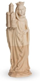 Dřevěná socha sv. Hedvika 35 cm