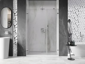 Mexen Lunar-B sprchové dveře otočné levé 110 cm, transparentní, chrom - 832S-110-050-01-00-L