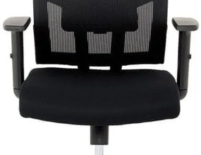 Autronic Kancelářská židle Kancelářská židle, látka černá, houpací mechnismus (KA-B1012 BK)