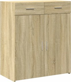 Příborník dub sonoma 80 x 42,5 x 93 cm kompozitní dřevo 3281471
