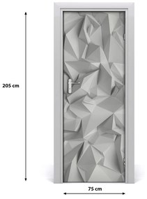 Samolepící fototapeta na dveře Abstrakce 3D 75x205 cm