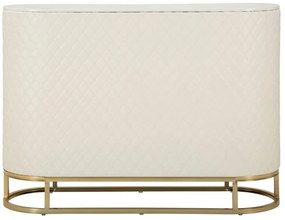 Designová komoda Pembroke 120 cm bílá