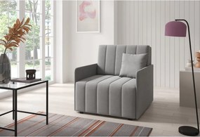 Eka Pohovka NERO I, 90 cm Barva látky: Světle šedá (Kronos 53)