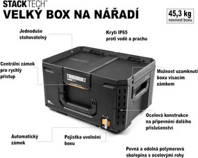 Toughbuilt | StackTech® - velký box na nářadí