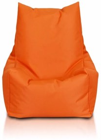 Sedací vak Solid Polyester - Oranžová