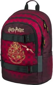 BAAGL Školní batoh Skate Harry Potter Bradavice vínový
