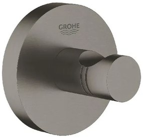 Grohe Essentials - Háček na koupací plášť, kartáčovaný tmavý grafit 40364AL1