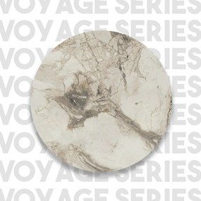 Regál Vento Triple Marble and Gold, L