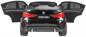 Ramiz Elektrické autíčko BMW X6 M, 2 místné lakované černé