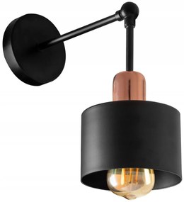 Nástěnná lampa KINKIET CALI 1W BLACK