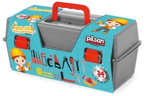 Pilsan Dětský plastový kufřík s nářadím a dopňky