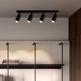 Brilagi - LED RGBW Stmívatelné bodové svítidlo SELE DIAMANT 4xGU10/4,8W/230V černá
