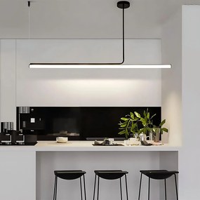 Toolight Toolight, LED stropní svítidlo 140cm, 14W, APP1660-CP, černá, OSW-06994
