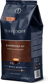 Tchibo - Davidoff Café Espresso 57 - 1 kg zrnkové kávy - Intenzita: 10/12