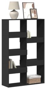 Knihovna černá 100 x 33 x 155,5 cm kompozitní dřevo 3309394