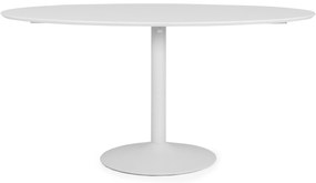 TENZO Oválný jídelní stůl TACO 160x110 cm černý 9003211910