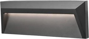 NV 8403622 Venkovní nástěnné svítidlo LUTON tmavě šedý ABS LED 1.6W 3000K IP65 100-220V vč. driveru - NOVA LUCE