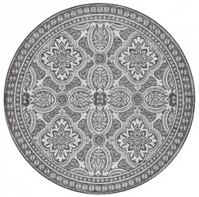 Kusový koberec Axel šedý 2 kruh 160cm
