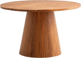furniture-nabytek.cz - Jídelní kulatý stůl Osvaro 120 cm akácie
