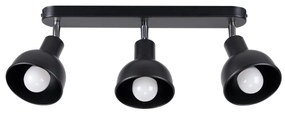 Sollux Lighting Stropní svítidlo ELBA 3 Černá