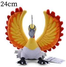 Plyšové postavičky z pohádky "Pokémon" II Barva: Shiny Ho-Oh