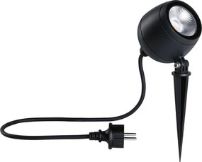 P 94776 LED bodové zahradní světlo Kikolo IP65 90mm 3000K 8W 230V 60° antracit hliník/umělá hmota - PAULMANN