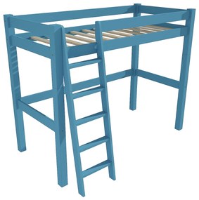 Vomaks Patrová zvýšená postel 8X8 04A Rozměr: 80 x 180 cm, Barva: barva modrá