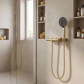 Rea, Sprchová baterie REA Arcos Brush Gold, REA-B6980