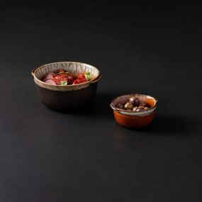 Hnědá miska z kameniny 550 ml Poterie – Casafina