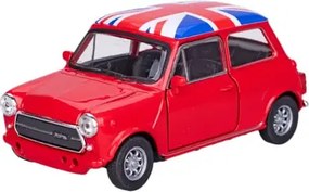 WELLY Model auta Mini Cooper 1300 UK / Model auta / kov a plast / zpět