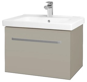 Dřevojas Koupelnová skříň BIG INN SZZ 65 Varianta: N01 Bílá lesk / Úchytka T02 / D06 Ořech