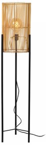 LUCIDE Stojací lampa JANTINE  průměr 30 cm - 1xE27 - Light wood
