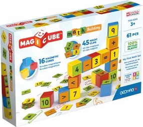 GEOMAG Magnetická stavebnice Magicube Math / 61 dílků / od 3 let