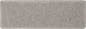Samolepící nášlapy na schody vzhled sisal 15 ks 65x21x4 cm 326883