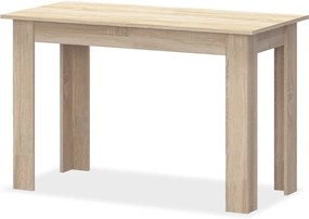 Jídelní stůl a lavice 3 ks - dub | dřevotříska