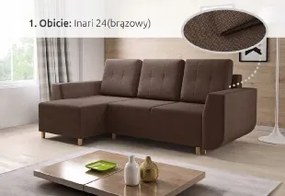 Eoshop Rozkládací rohová sedací souprava Malibu, inari 24 (barva potahu)