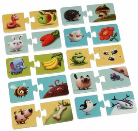 Puzzlika Naučné puzzle 20 dílků - Mé jídlo