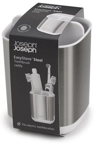 Joseph Joseph, Stojánek na zubní kartáčky EasyStore Steel, malý
