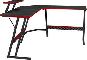 Herní stůl BG02 černý 130 cm