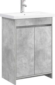 Sada koupelnového nábytku Betonově šedá 81 x 40 x 84,5 cm 3404285