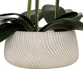 Umělá orchidej SANAE v květináči, 65 cm