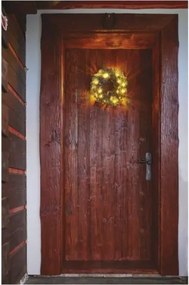 LED vánoční věnec EMOS DCTW06 ZY2354 2xAA teplá bílá časovač vnitřní použití