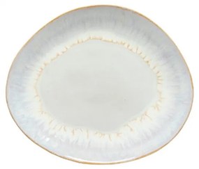 Talíř oválný BRISA bílý 27 cm keramický